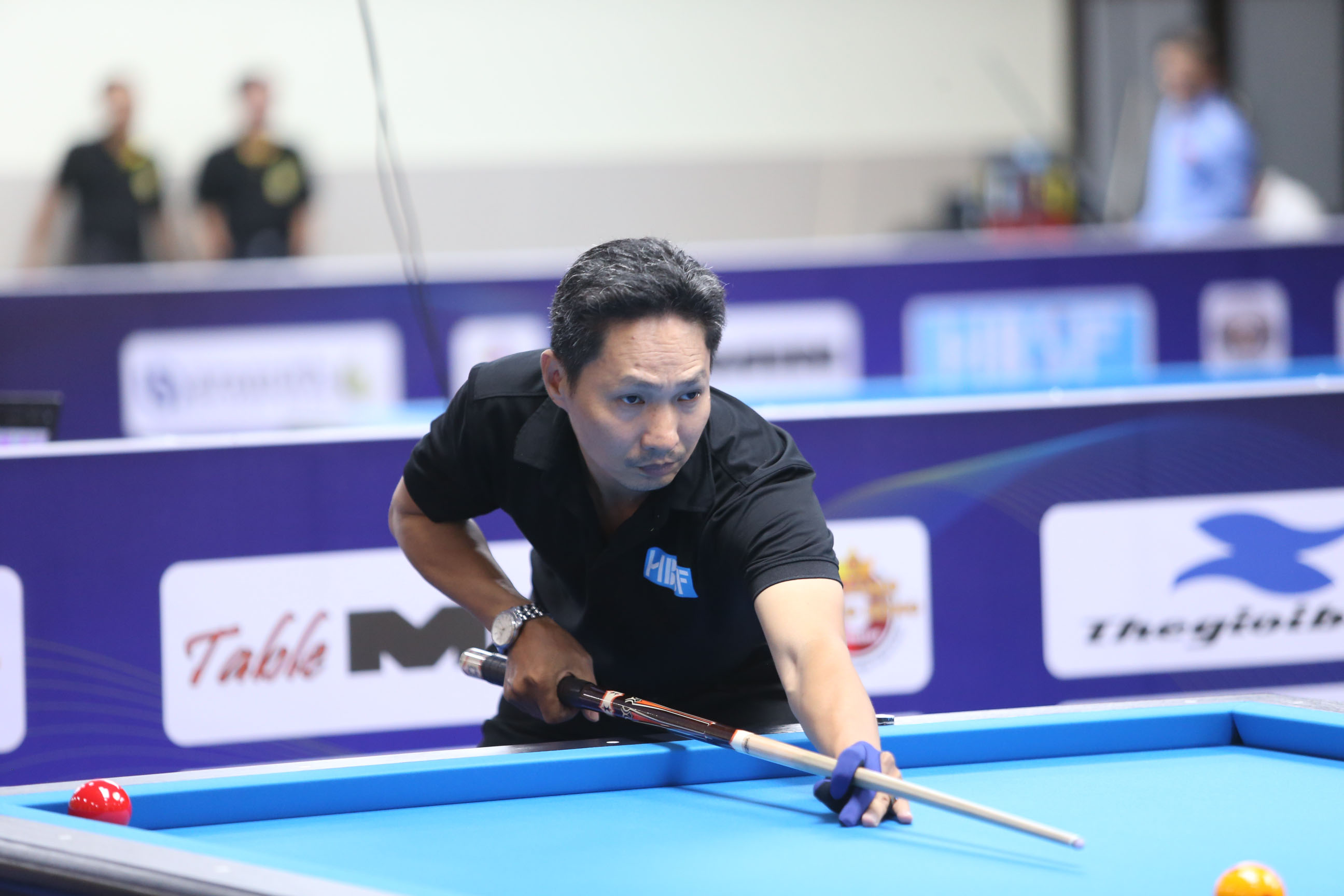 Tăng Thùy Hùng tạm dẫn đầu Series và Best Game ở Giải Billiards Carom 3 băng HBSF Tour 1 năm ...